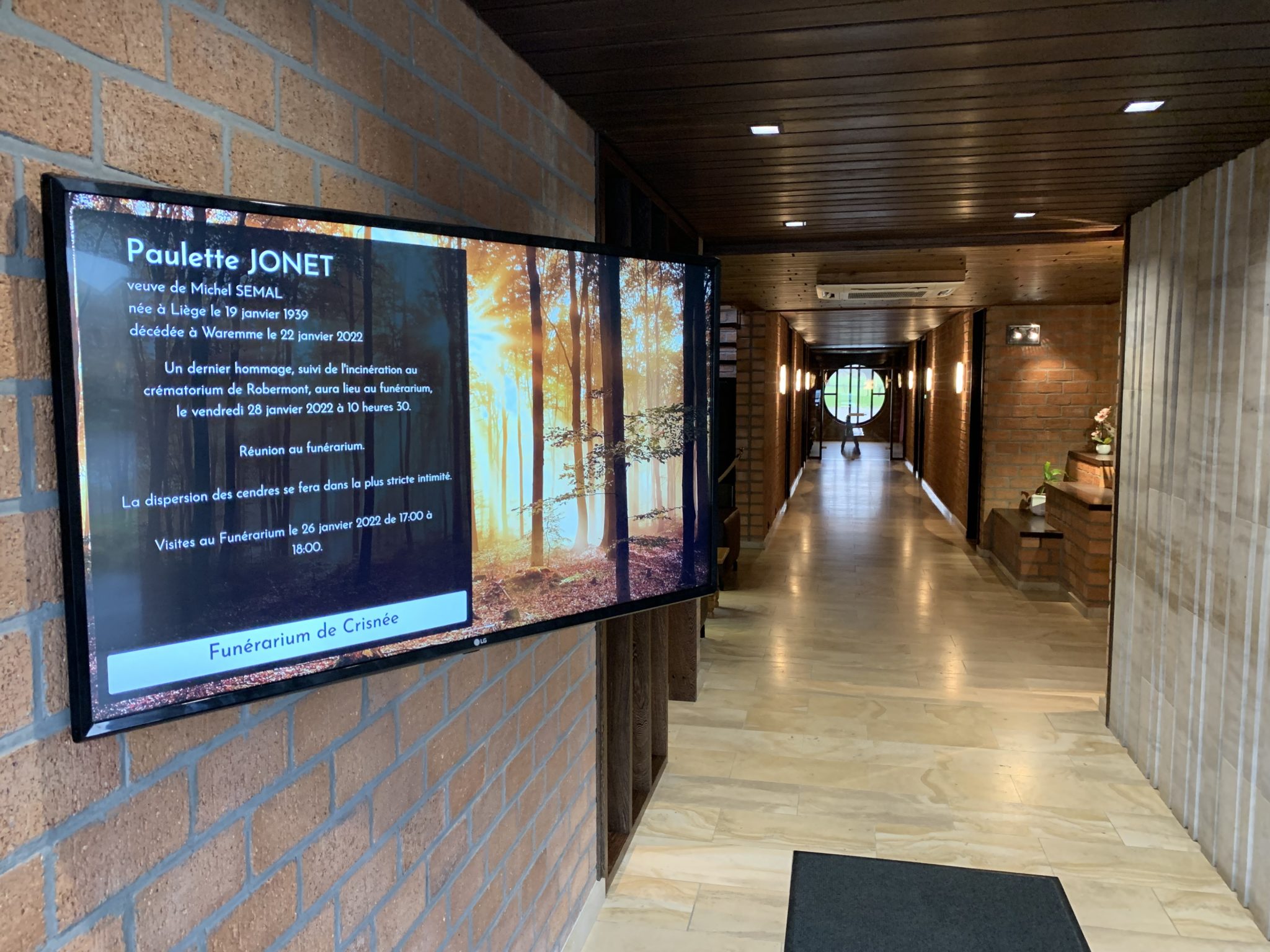 Funeral Screen – Funeral Manager